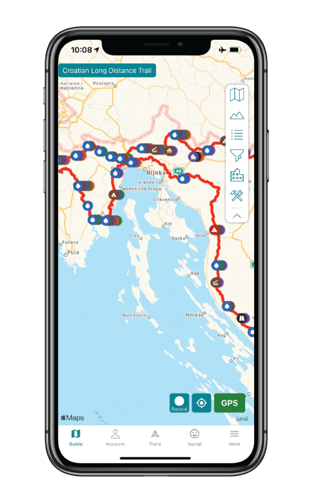 Allegheny Trail | GPS Hiking Guide - Smartphone Map